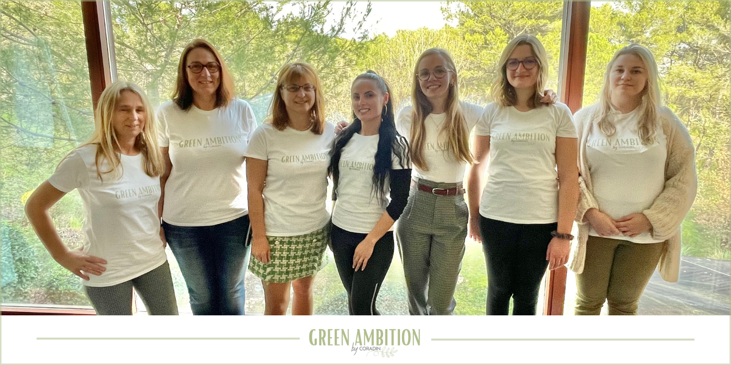 Coradin – GREEN AMBITION - La Team éco-engagée au sein de CORADIN